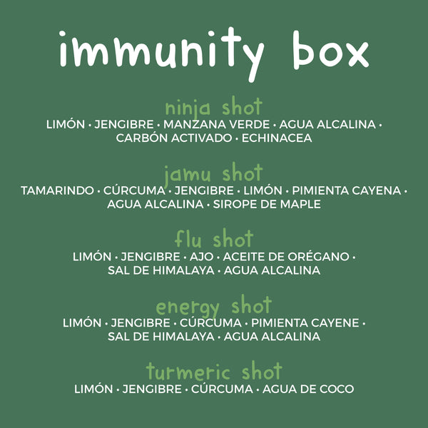 IMMUNITY BOX – Life Blends